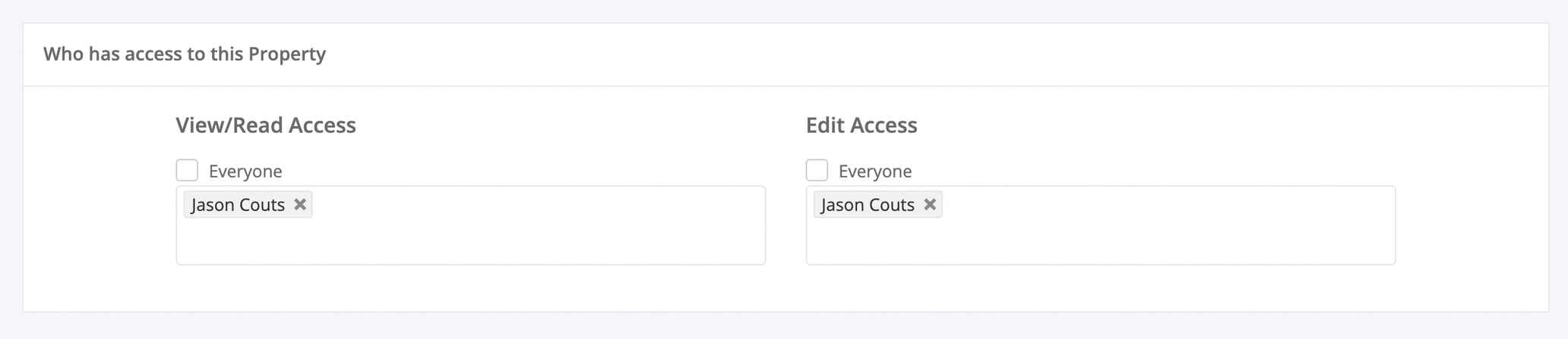 VaultRE Open/Closed data base