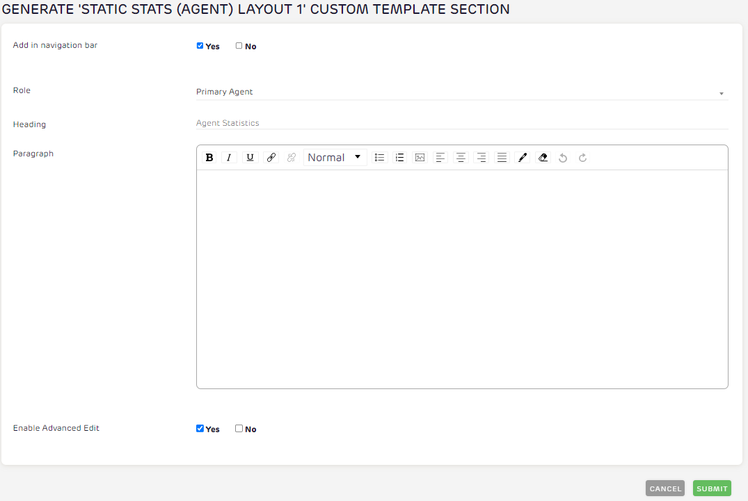 Add Office and Agent Statistics component